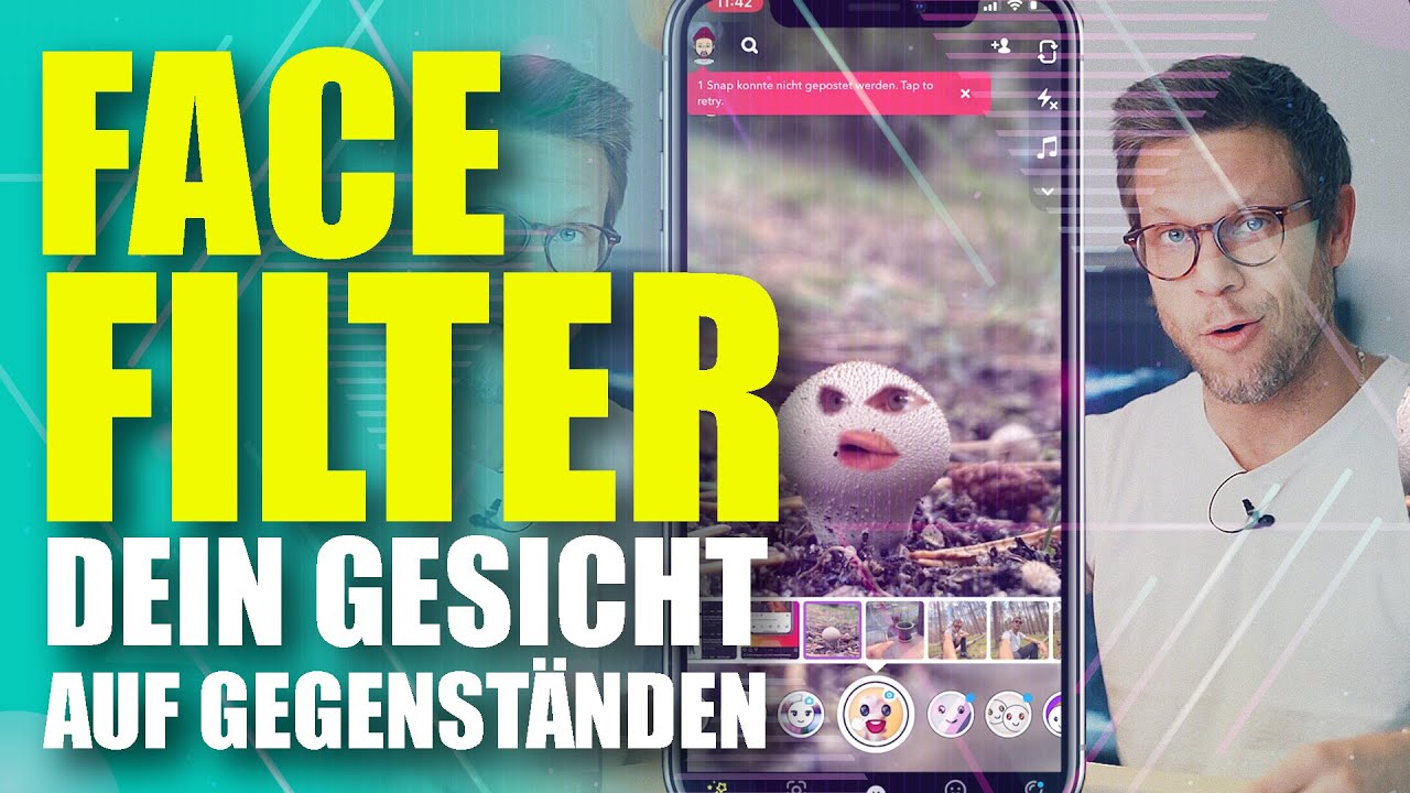 ? Eigenen Facefilter für Gegenstände - Daniel Zoll