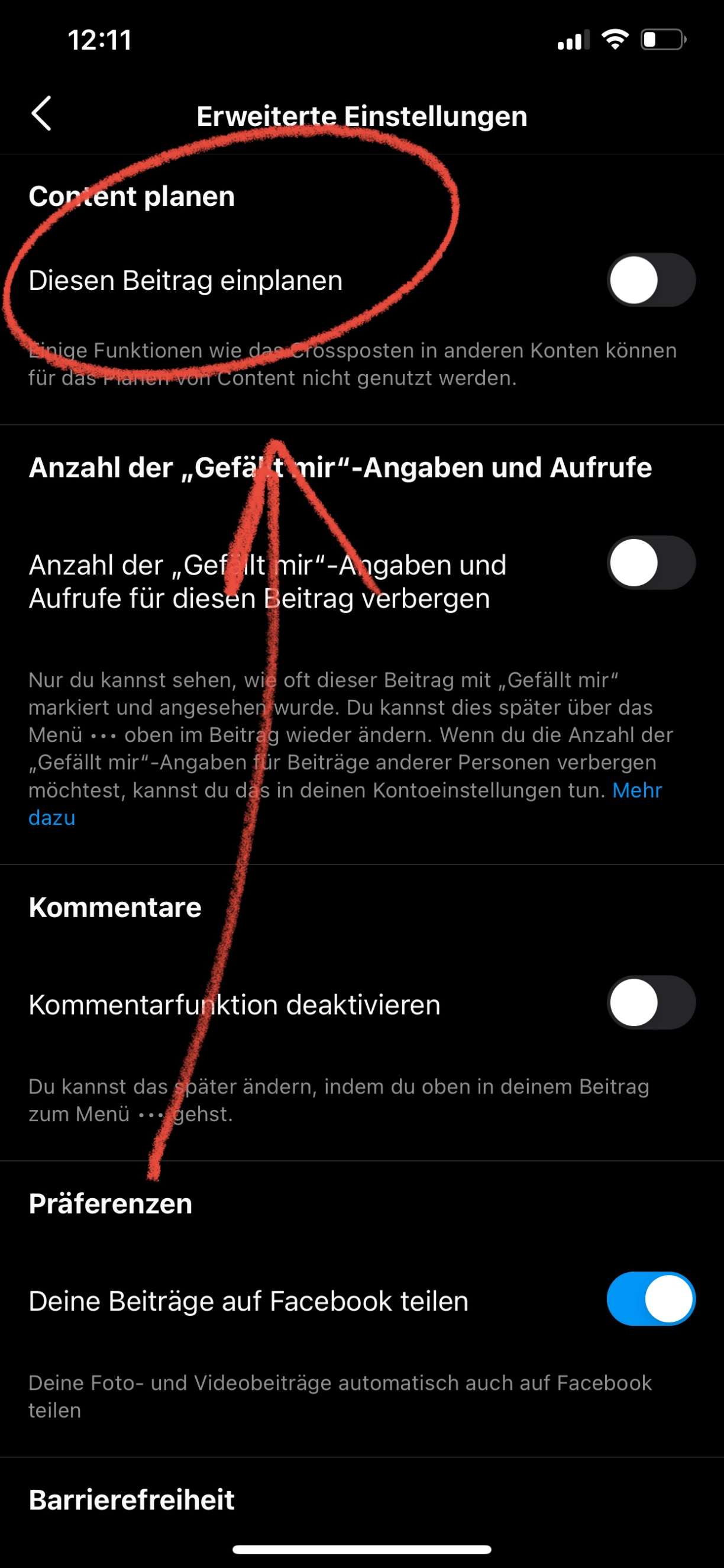 Instagram Beiträge vorplanen - Daniel Zoll
